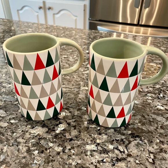 Starbucks | Kitchen | Set Of 2 Starbucks 27 Christmas Limited Edition ...